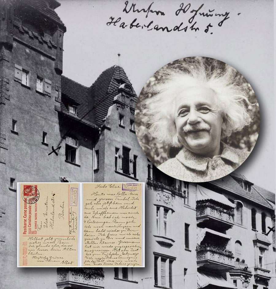 Einstein's unusual couch surfing adventure - The Canadian Friends of ...