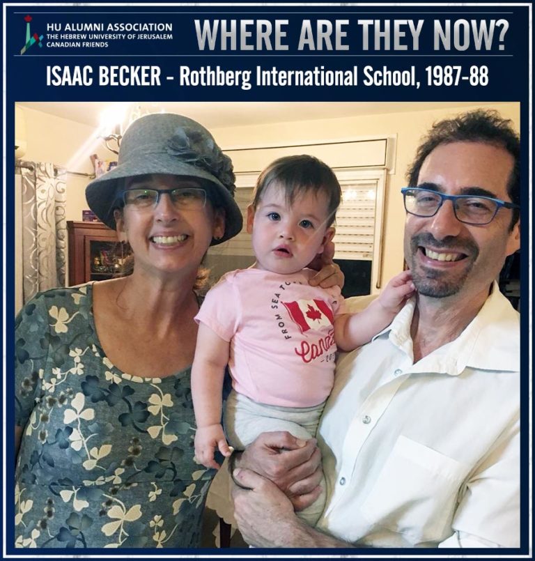 Alumni - Where Are They Now? Archives - The Canadian Friends of Hebrew ...