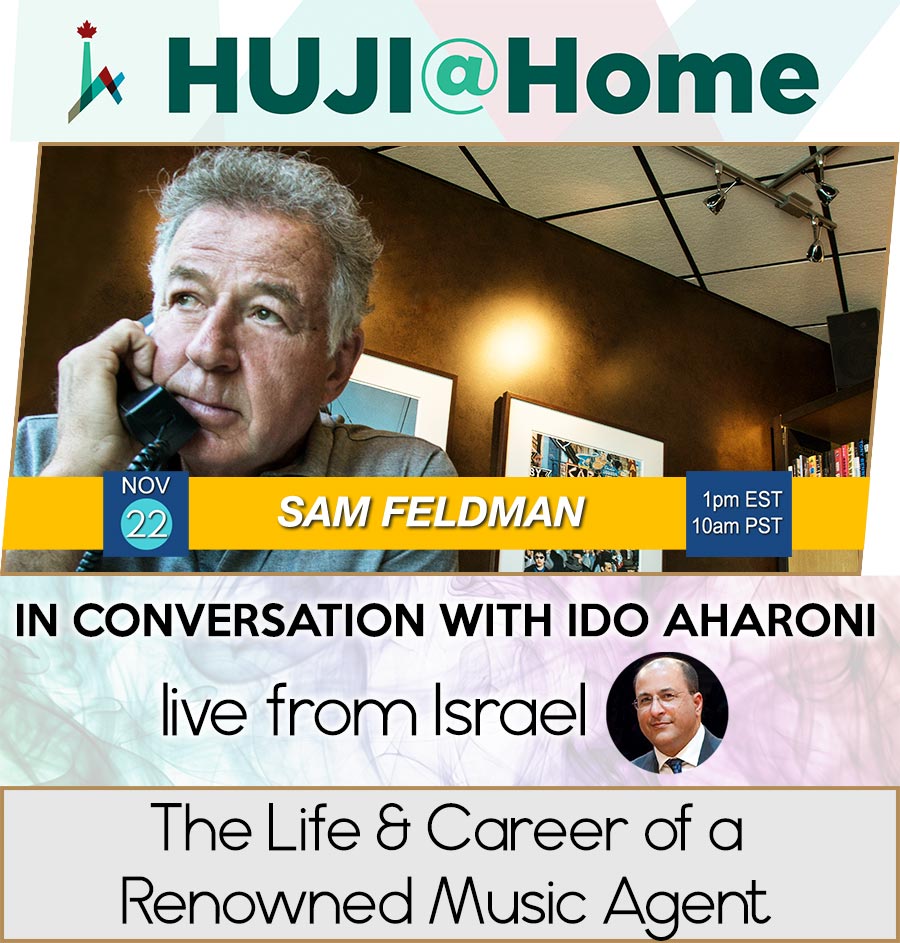 In Conversation with Ido Aharoni - Sam Feldman: The Life & Career of a ...