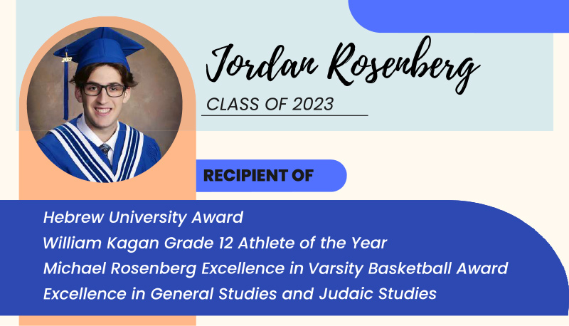 Congratulations to Jordan and Klara, 2023 recipients of the Hebrew University Award from Gray ...