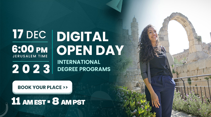 Join Hebrew University's Digital Open Day on December 17 - The Canadian Friends of Hebrew University