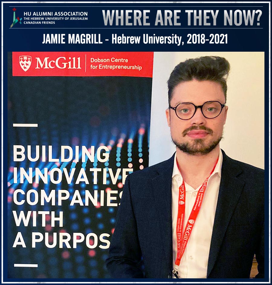 HU Alumni - Where are they now? -> Jamie Magrill - The Canadian Friends ...